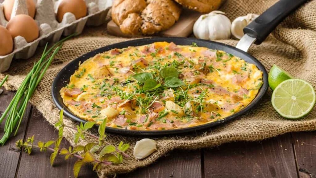 Omelette de jamón con queso paso a paso: Cómo hacer la receta